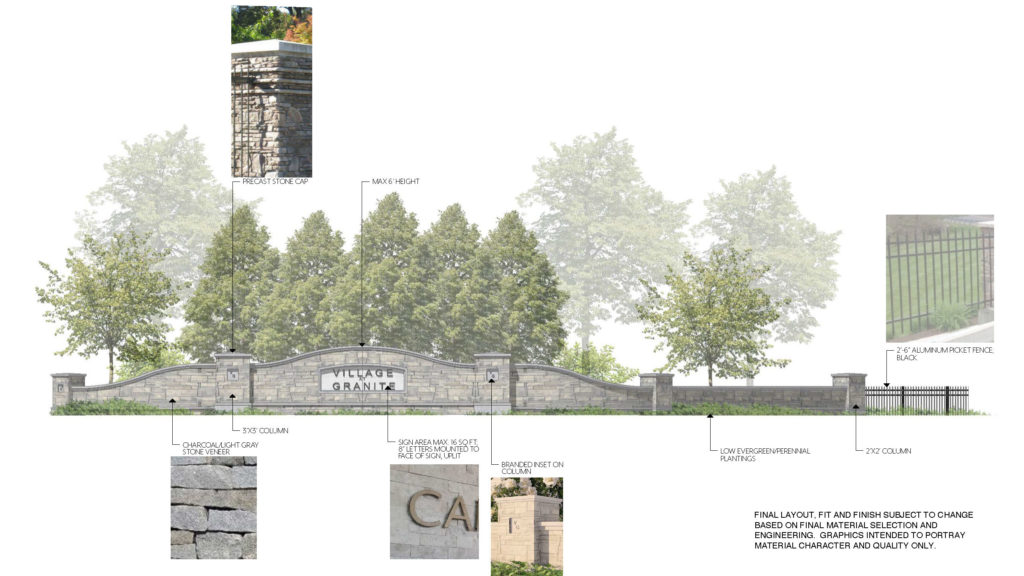 Village at Granite Entry Monument – DPR Design